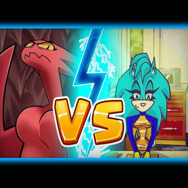 CROSSOVER Lucia (satina) vs Lucia (TFS) Fan made