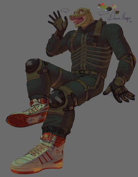 Kaiman (dorohedoro) fanart