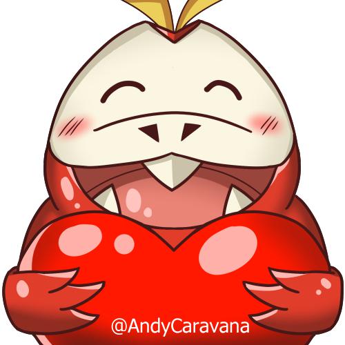 Emotes de Fuecoco que hice en stream